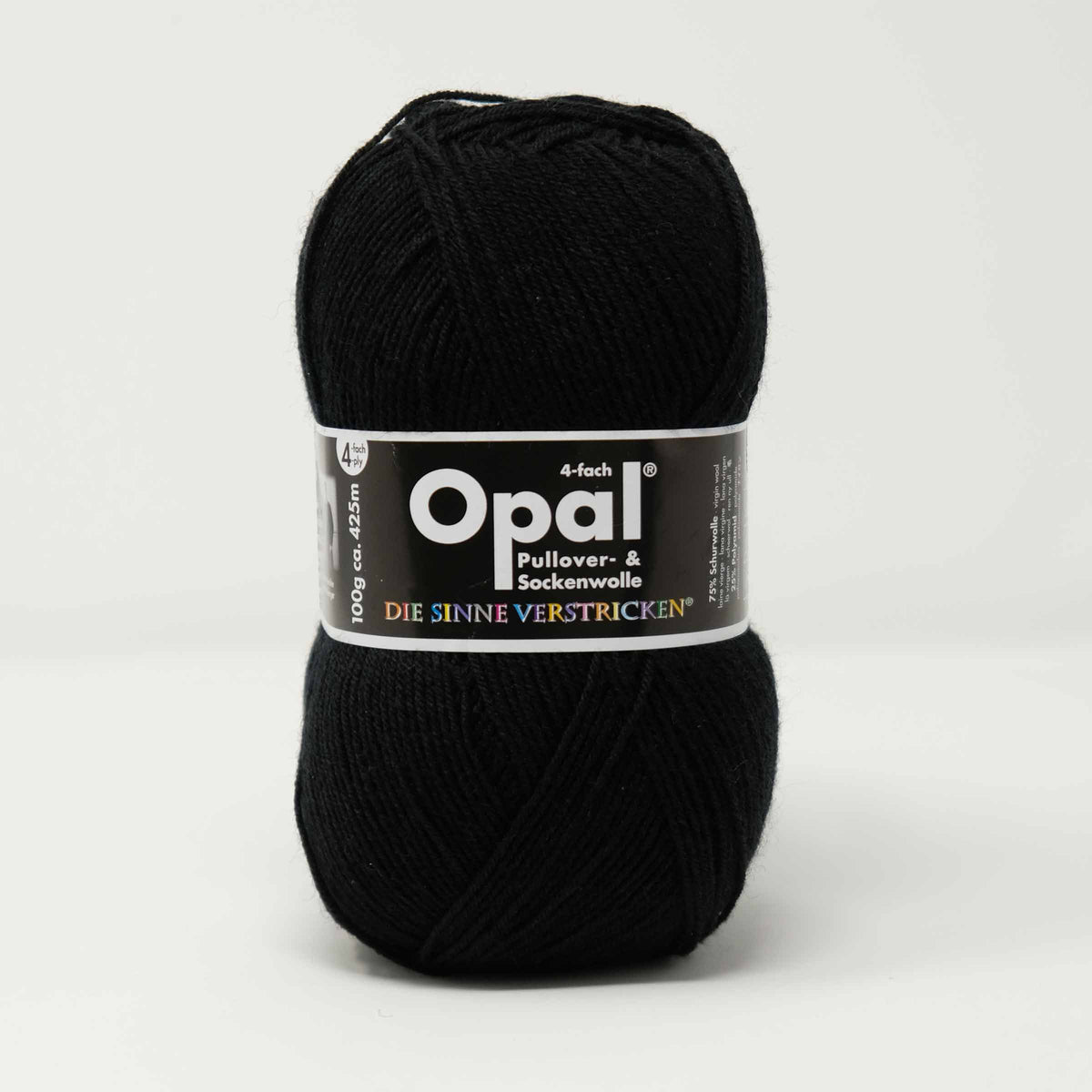 Opal Uni (4ply) 2619 Jet Black – Jolly Stitcher