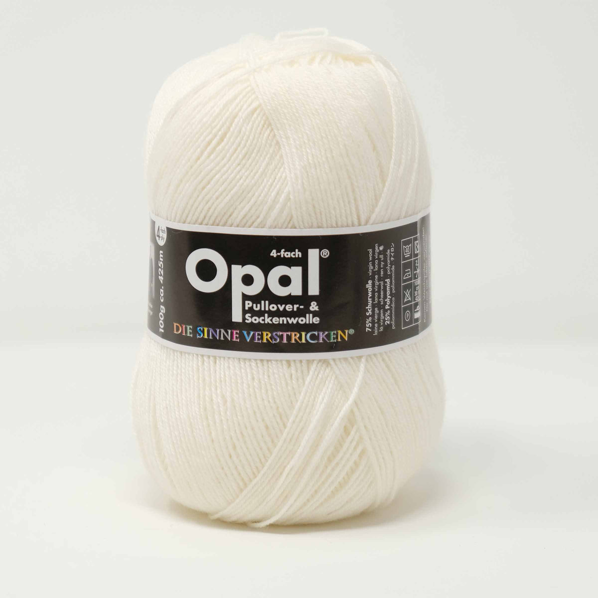 Opal Uni (4ply) 2620 Hard White – Jolly Stitcher